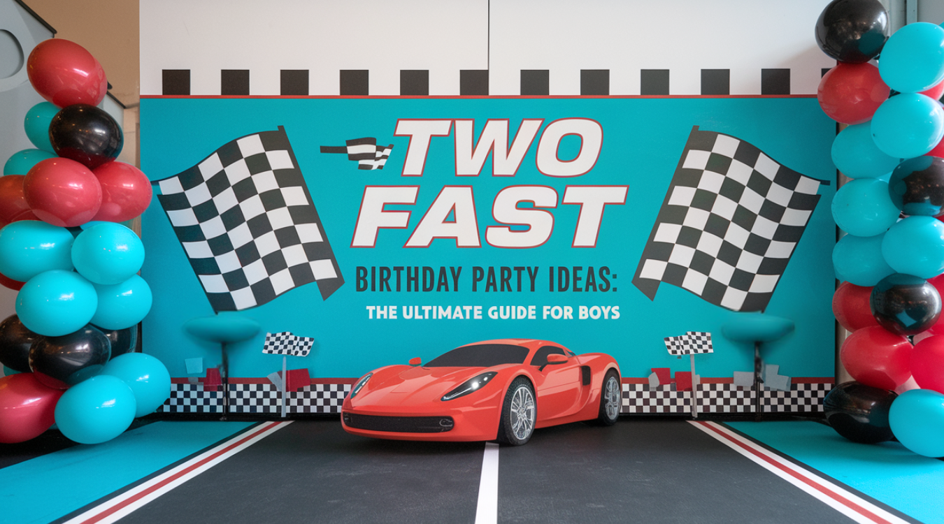 Two Fast” Birthday Theme Ideas: The Ultimate Party Guide for Boys ...
