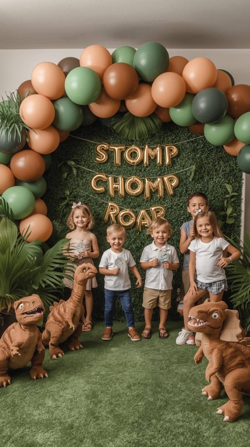 Oneasaurus Birthday: Adorable Dino Themed 1st Birthday Party Ideas for ...