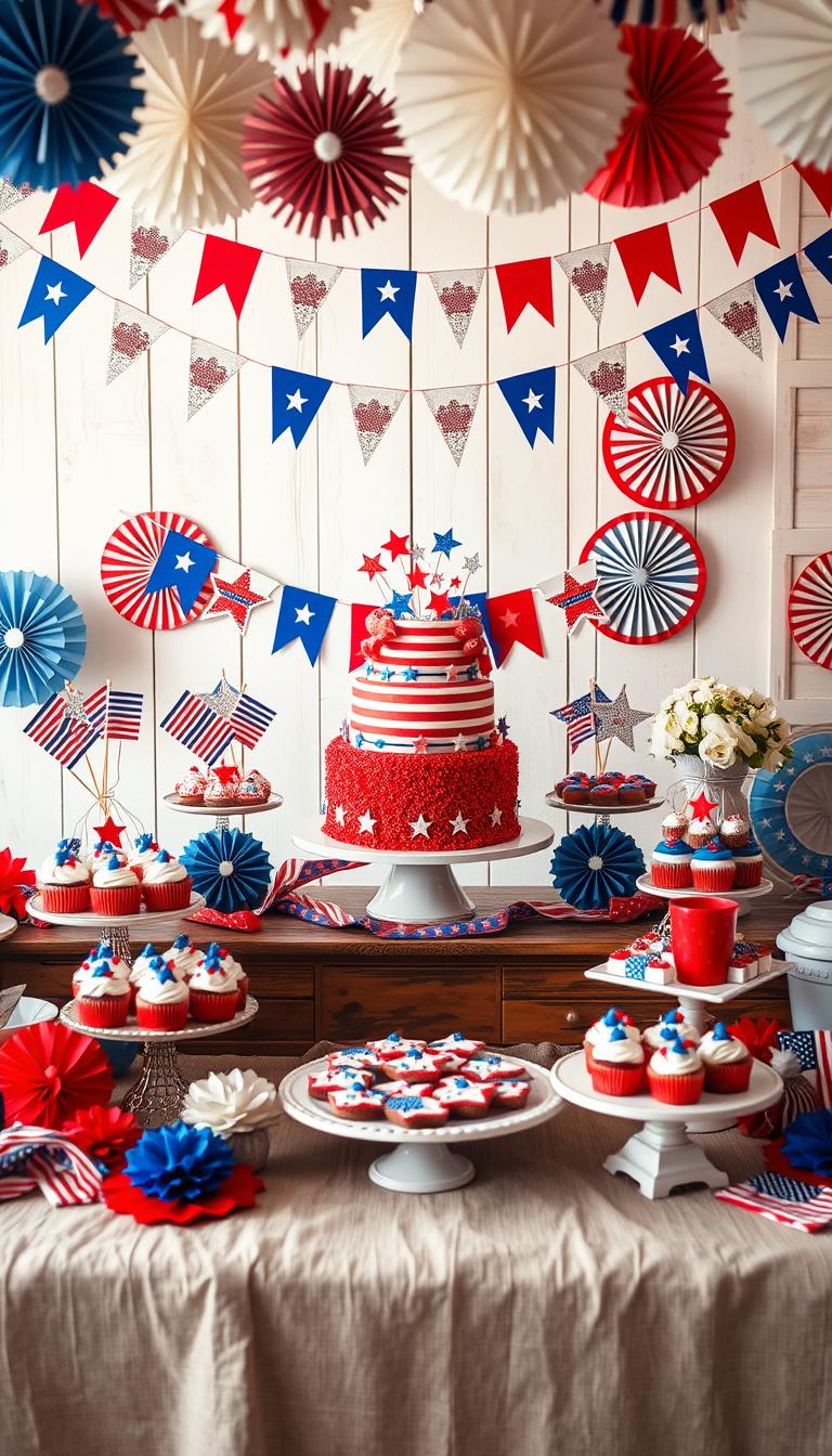 15 Americana-Inspired 4th July Patriotic Red, White, and Due Baby ...