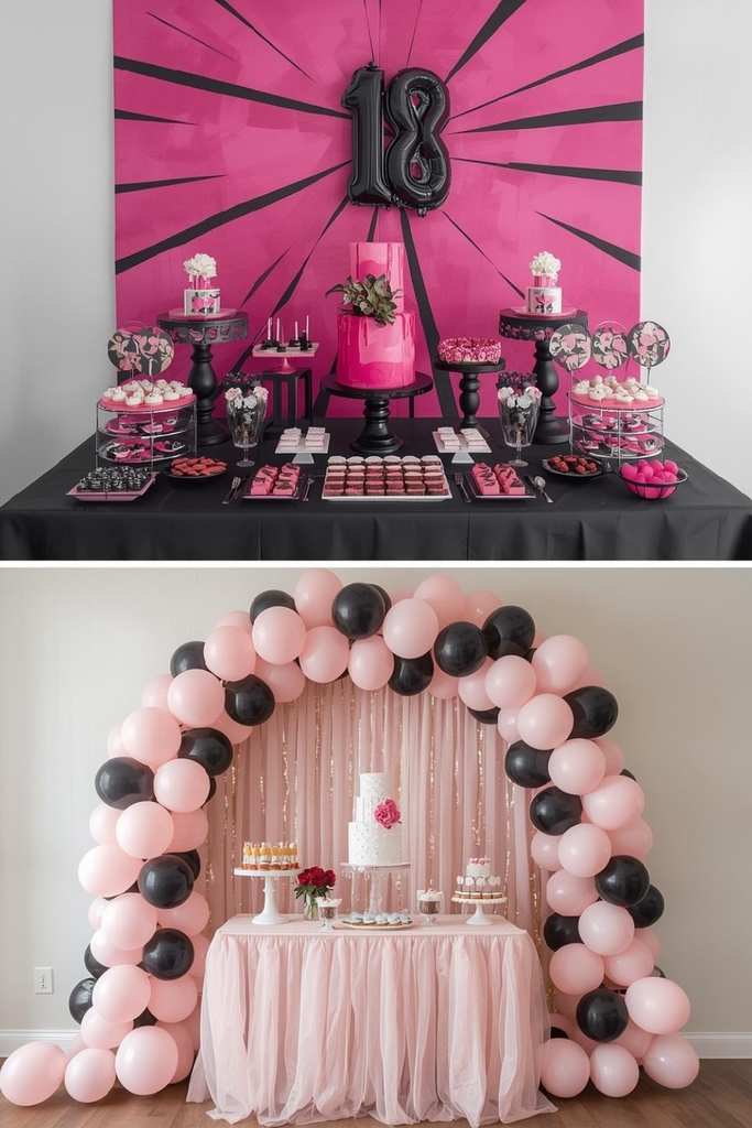 Pink 18th Birthday Party Ideas: How to Plan a Stylish 18th Birthday for ...